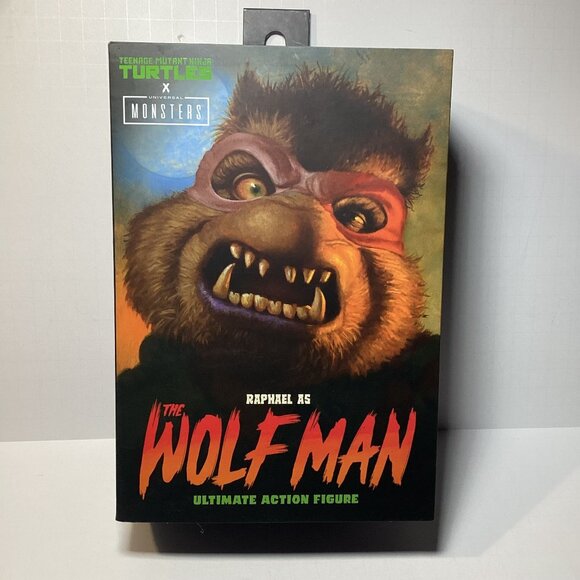 Neca | Toys | Teenage Mutant Ninja Turtles X Monsters Raphael As Wolf ...